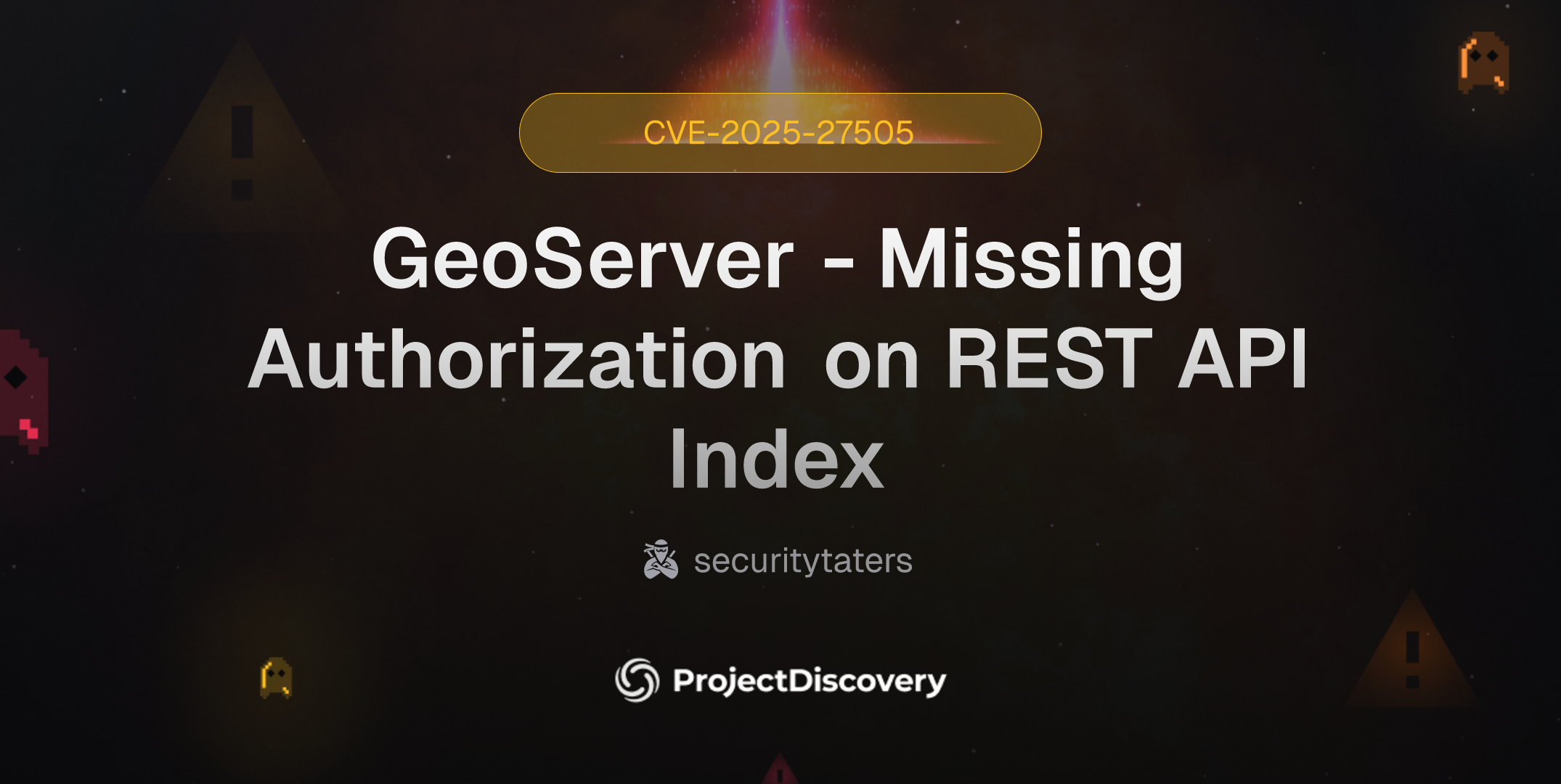 GeoServer - Missing Authorization on REST API Index