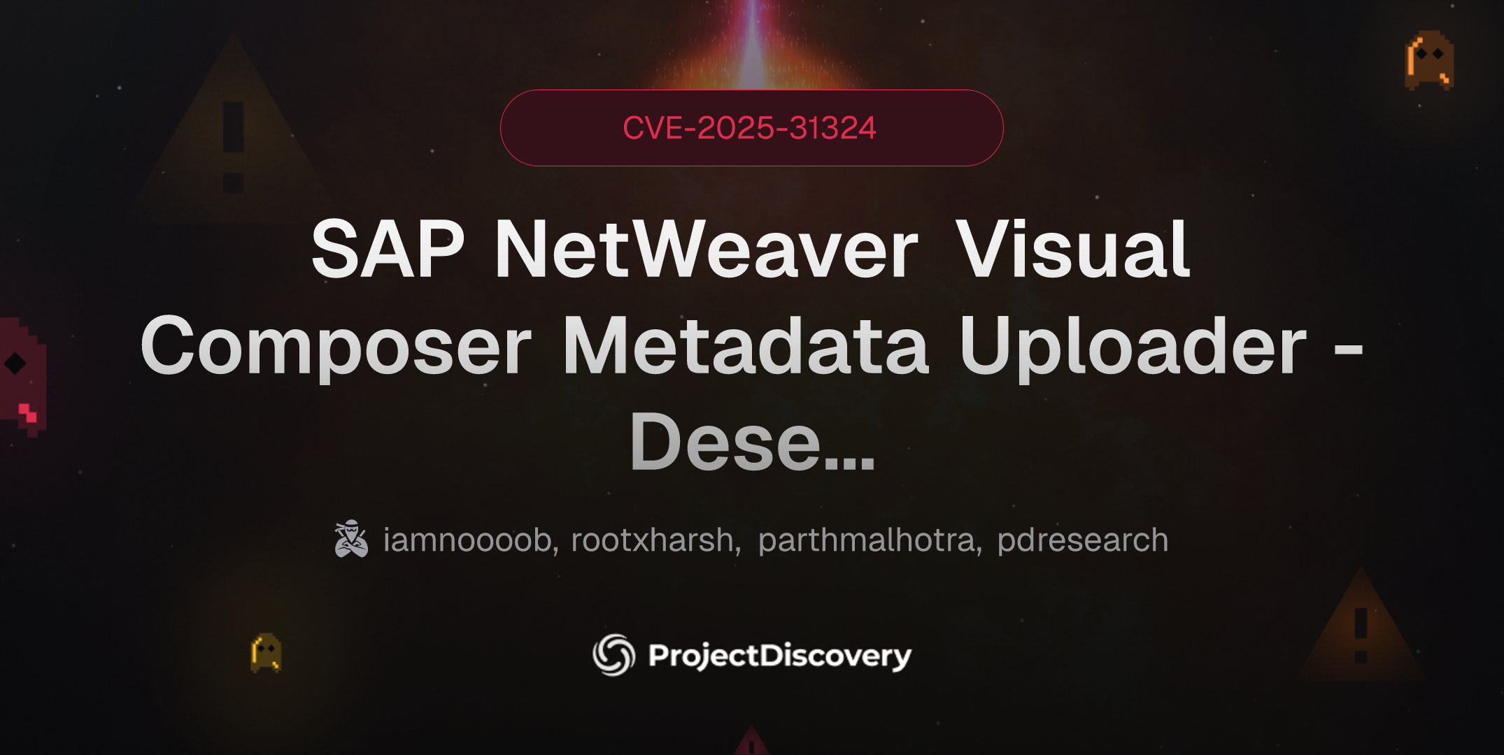 SAP NetWeaver Visual Composer Metadata Uploader - Deserialization